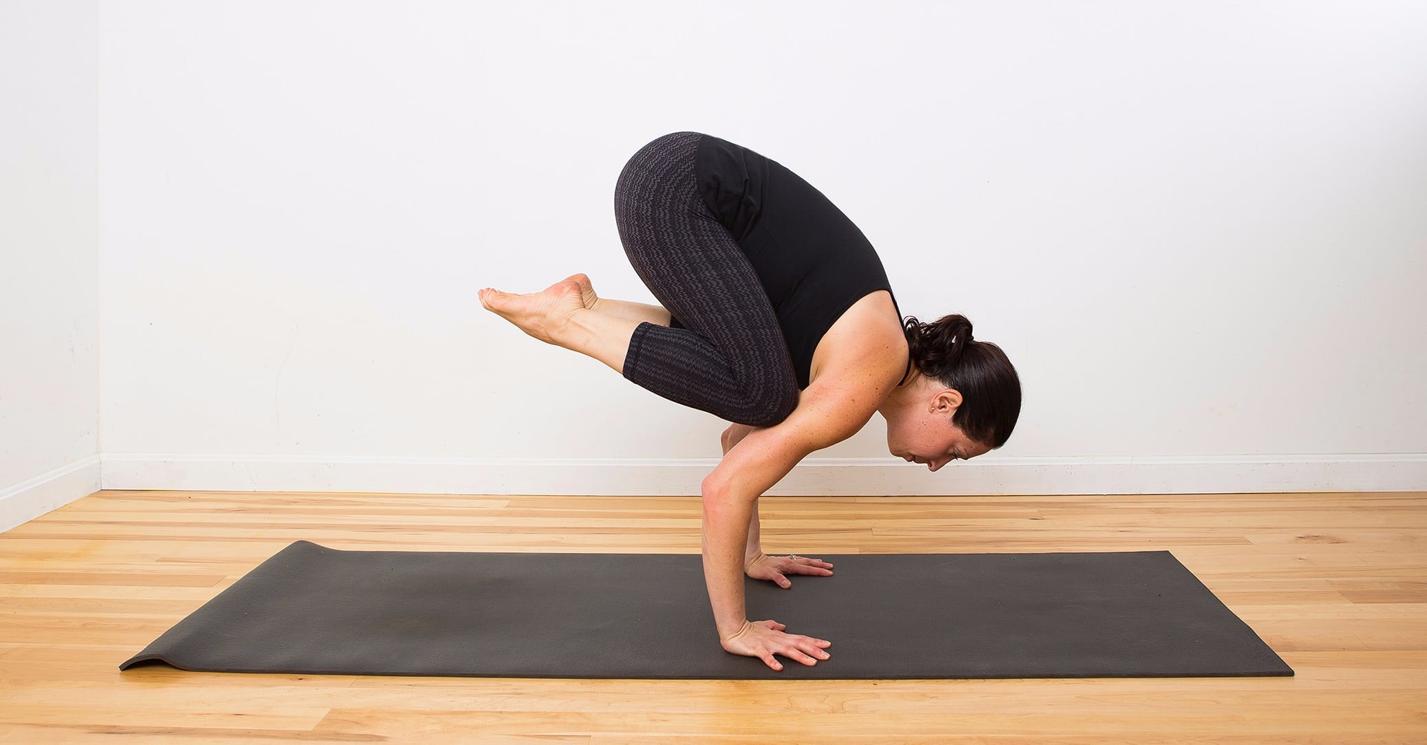 How to Do Crow Pose Into Headstand | POPSUGAR Fitness