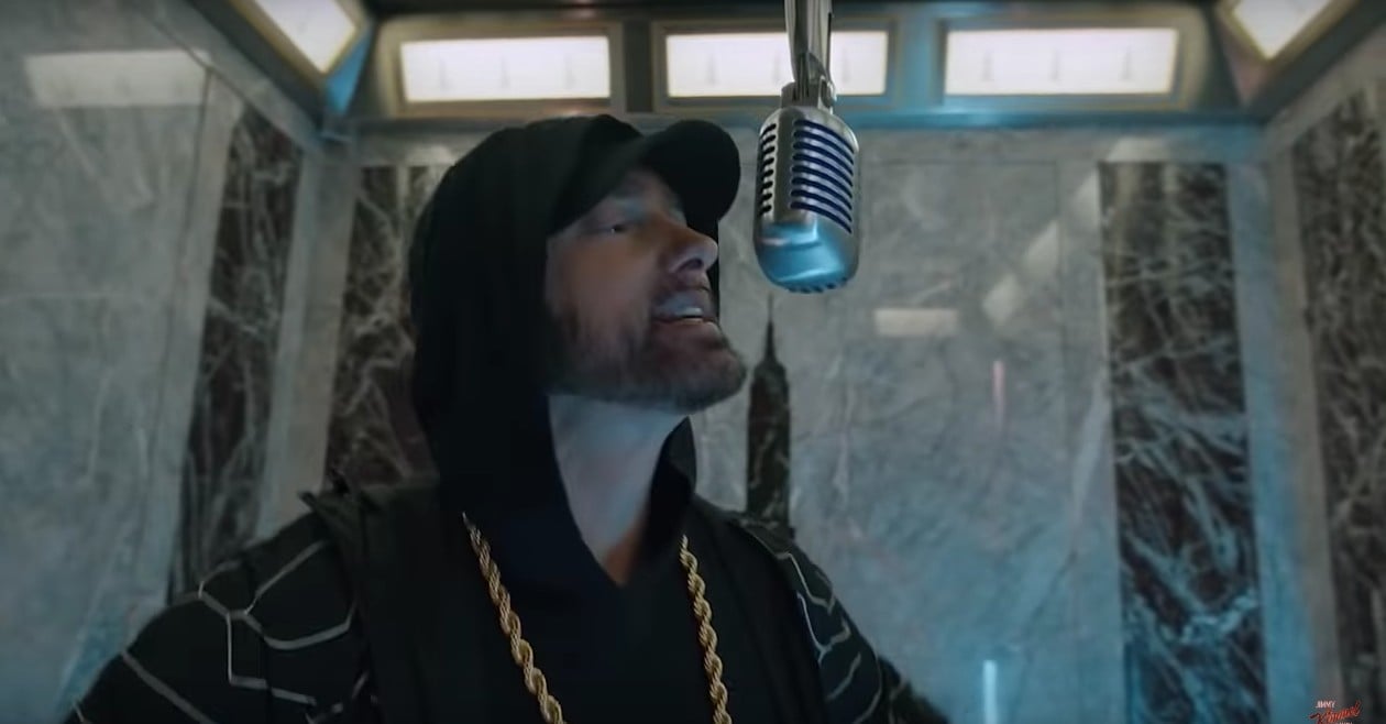 Eminem's "Venom" Performance on Jimmy Kimmel Live Video 2018 | PS ...