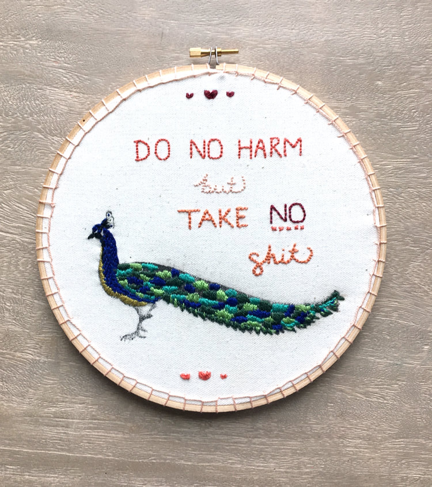 Embroidery Hoops With Curse Words | PS Love