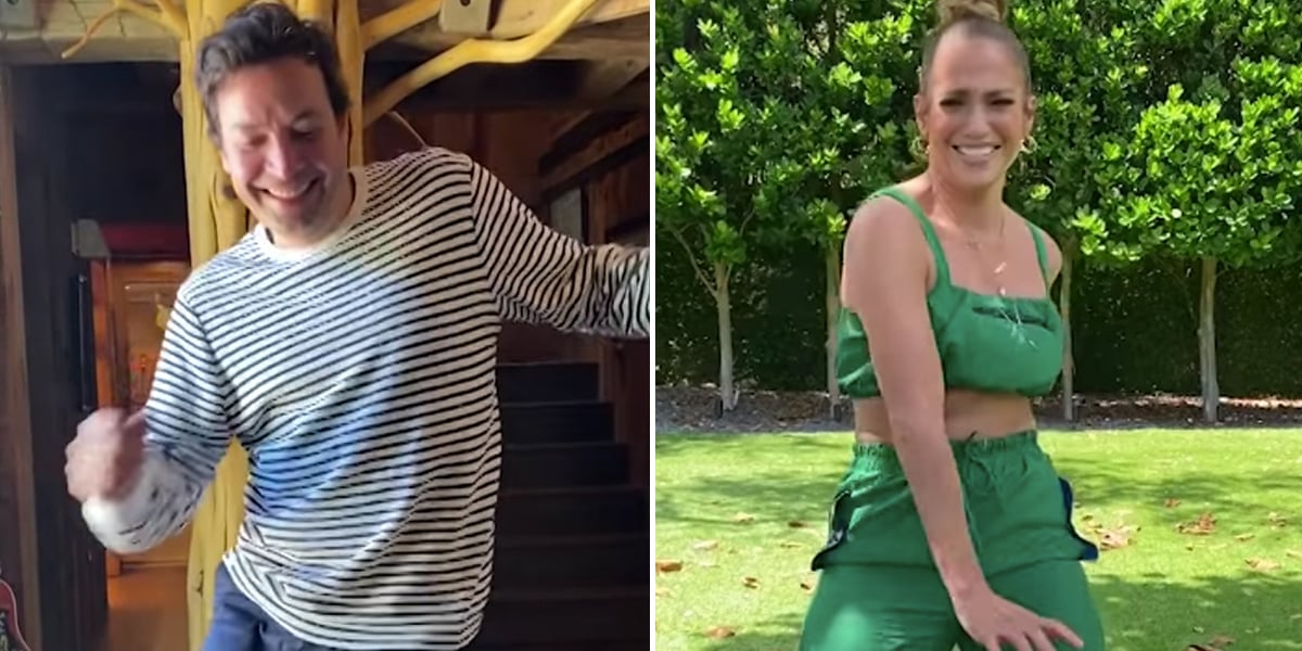 Watch: Jennifer Lopez and Jimmy Fallon Do a TikTok Challenge | PS Celebrity