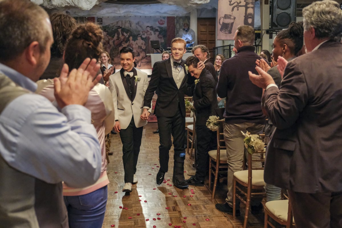 gallavich wedding