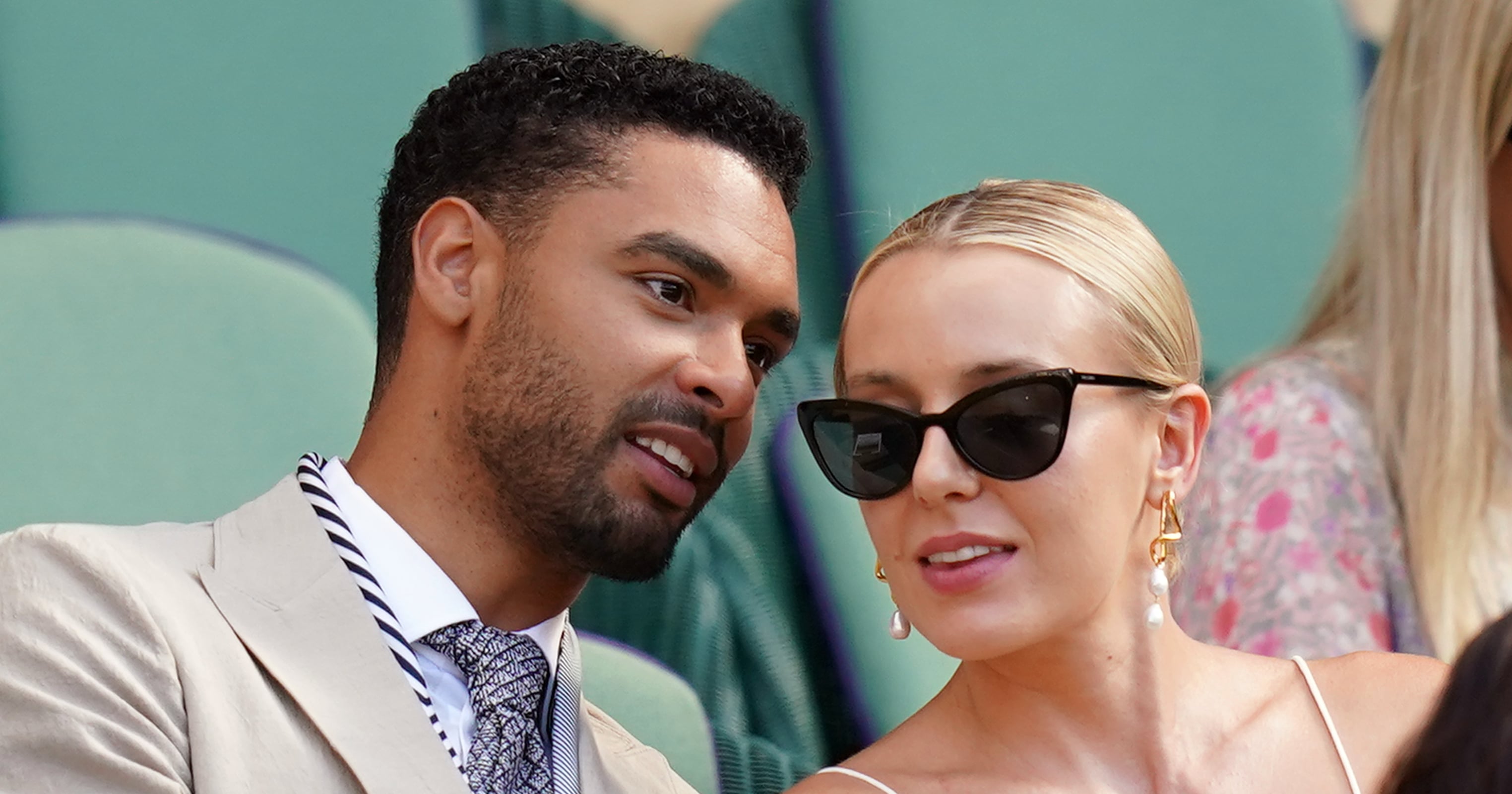 Regé-Jean Page and Girlfriend Emily Brown Attend Wimbledon | POPSUGAR ...