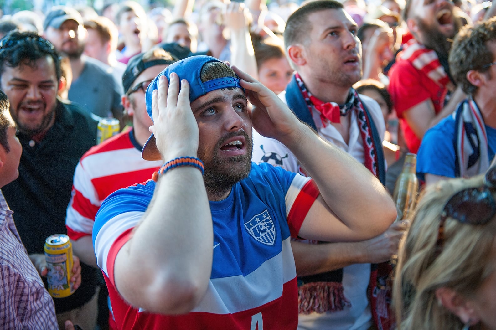 US Fans Celebrate First World Cup Win | Pictures | PS Celebrity