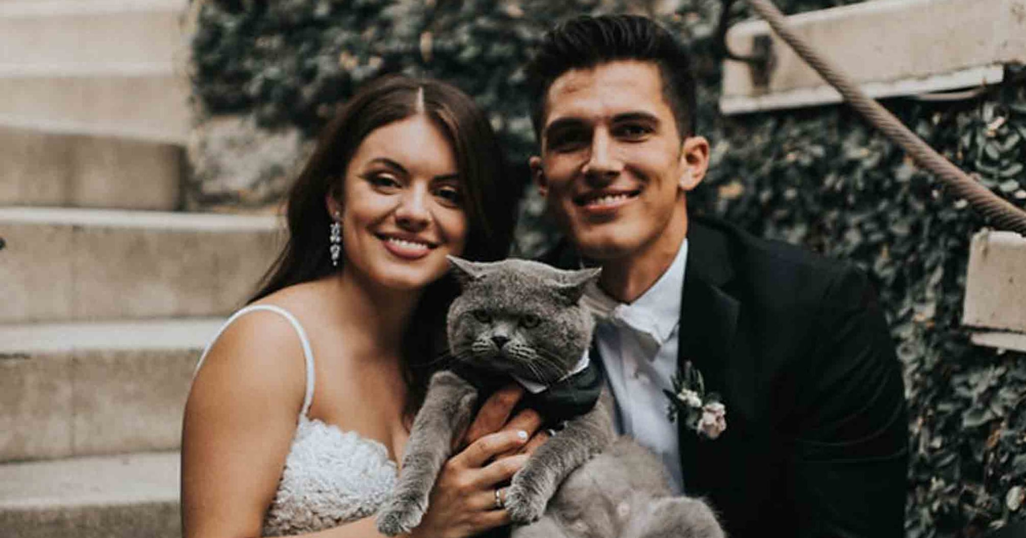 Photos of a Cat Who Was the Best Man in a Wedding | PS Family