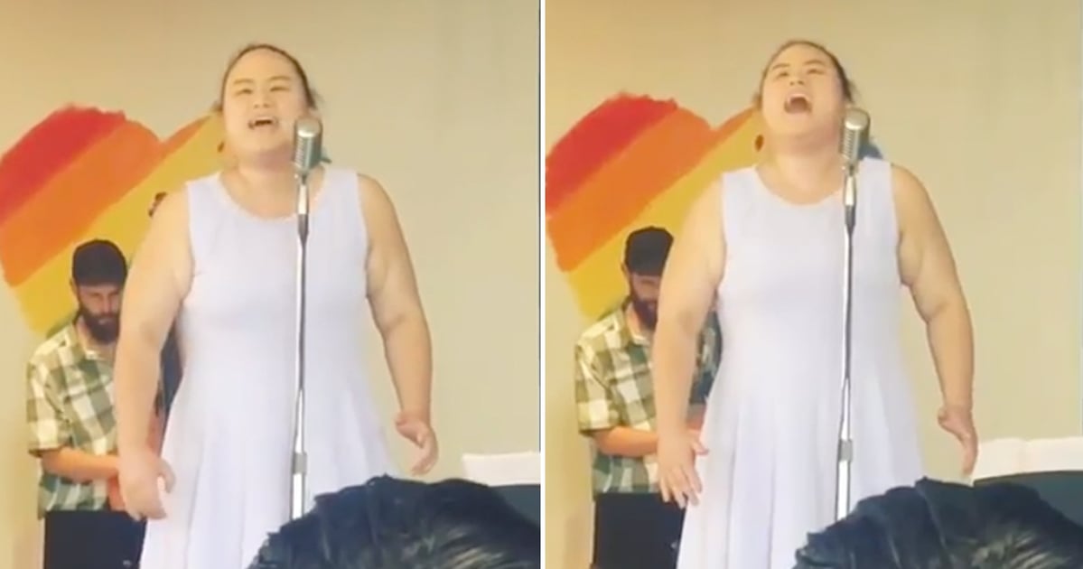 Blind Woman With Autism Singing "Part of Your World" Video | PS Family