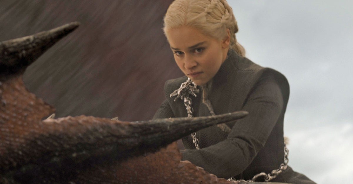 Emilia Clarke Filming Dragon Scenes on Game of Thrones Video | POPSUGAR ...