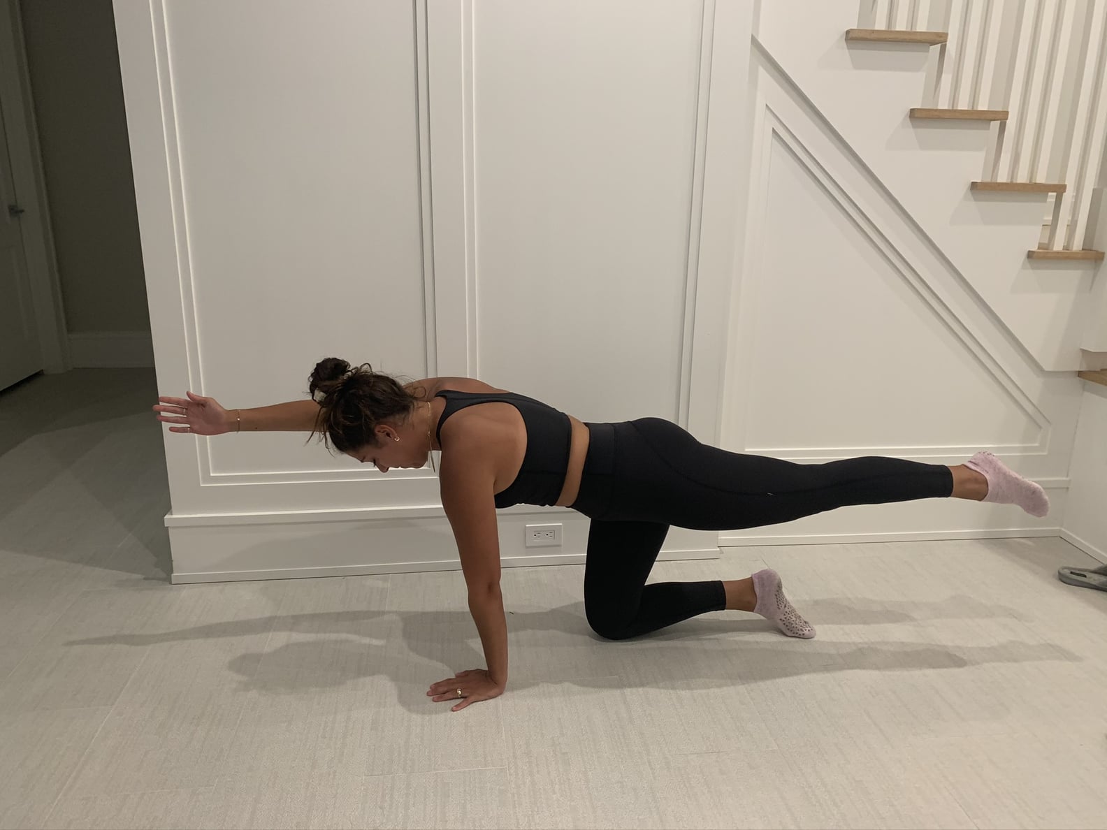 5-Minute Pilates Warmup With Hand Towel | POPSUGAR Fitness
