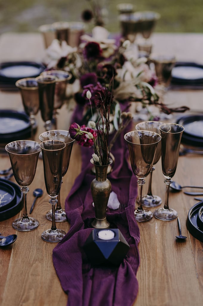 Witch-Inspired Halloween Wedding Shoot | POPSUGAR Love & Sex