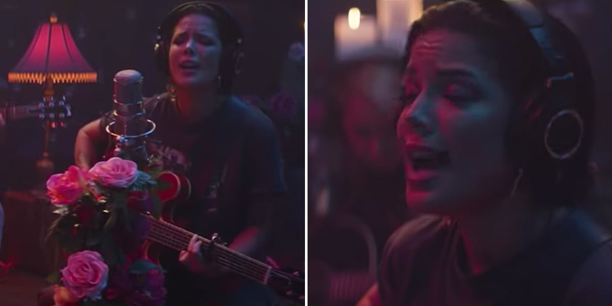 Halsey "Graveyard" Acoustic Version Video | POPSUGAR Entertainment