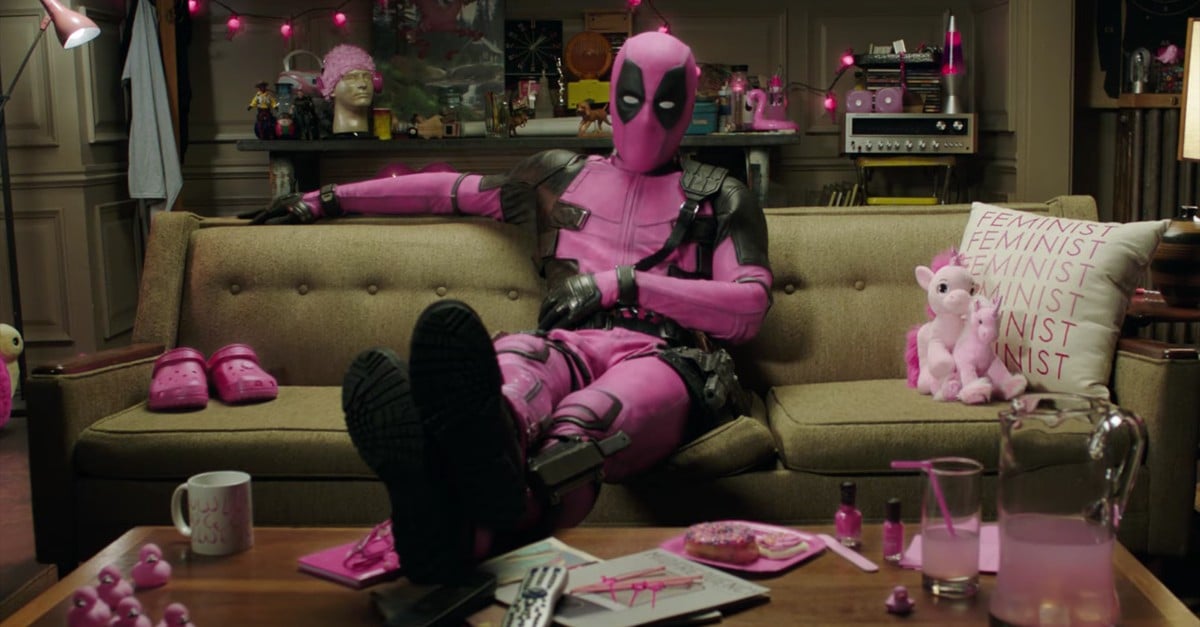 Deadpool Auctioning Off Pink Suit For Omaze Campaign | PS Entertainment