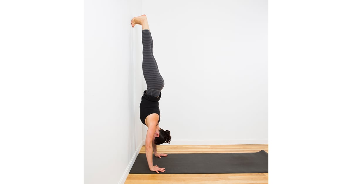 Handstand Facing the Wall | Learn How to Do a Handstand | POPSUGAR ...