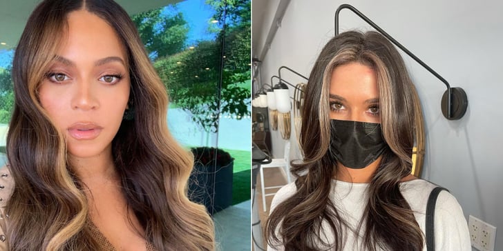 Money Piece Highlights Hair Color Trend | POPSUGAR Beauty