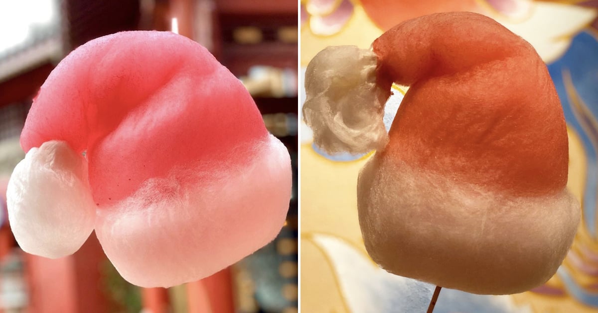 Epcot Has a Festive New Cotton Candy Santa Hat | POPSUGAR Food UK