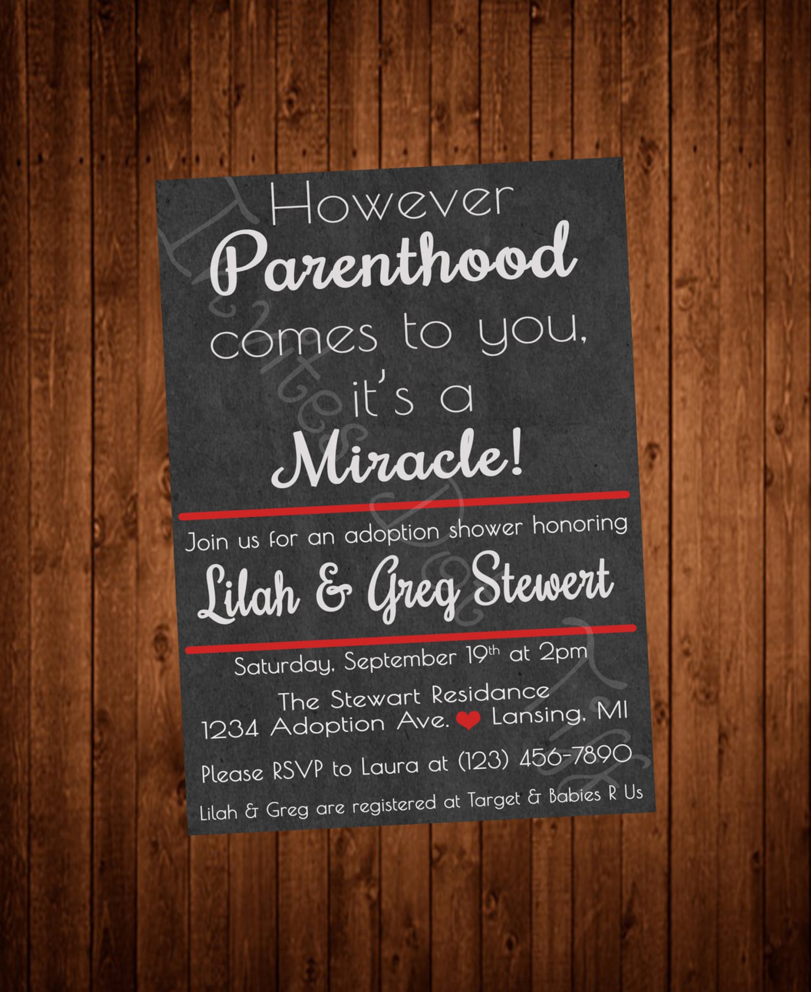 Creative Adoption Announcement Ideas | PS Family