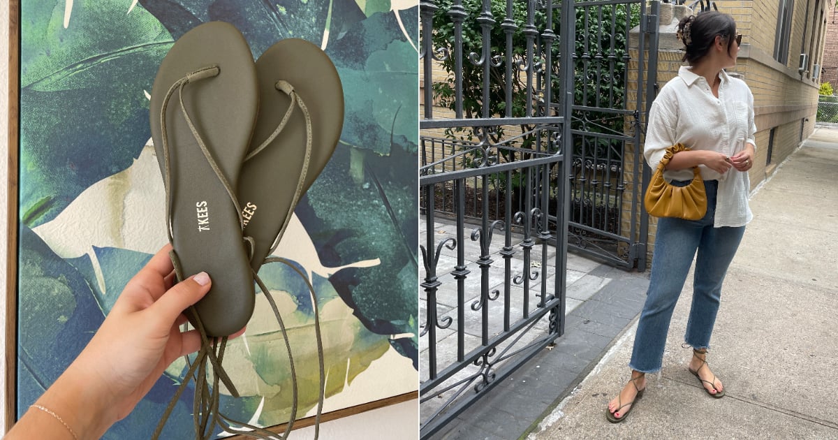 Tkees Lilu Strappy Leather Sandals | Editor Review | POPSUGAR Fashion