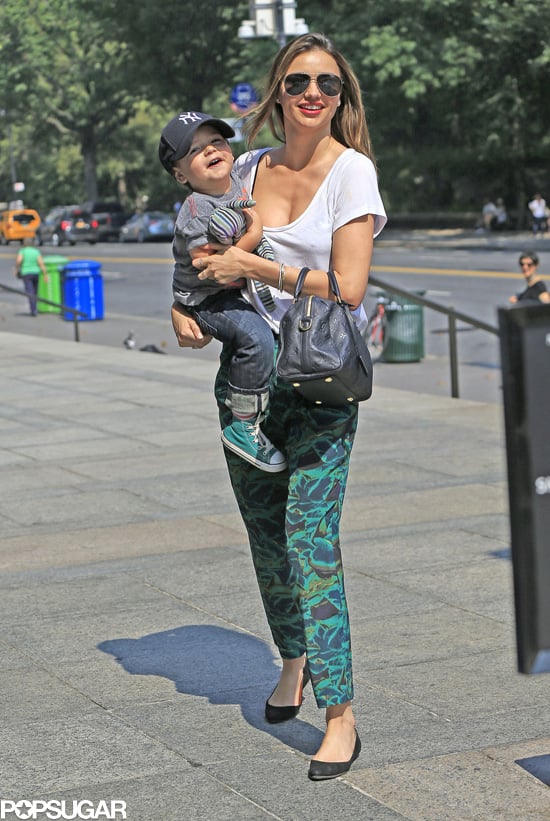 Miranda Kerr Takes Her Son Flynn to the History Museum | POPSUGAR Celebrity
