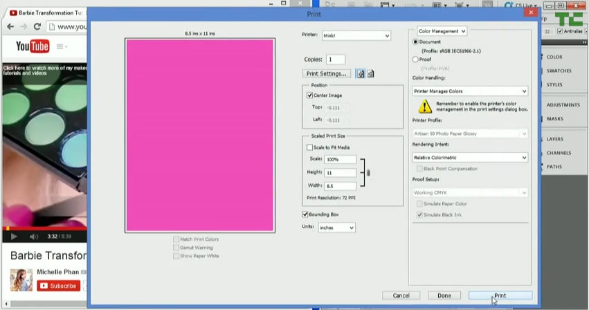 Mink Makeup Printer | POPSUGAR Tech