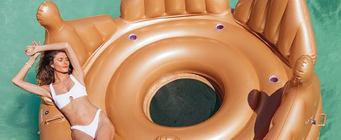 Giant Crown Pool Float | PS Love