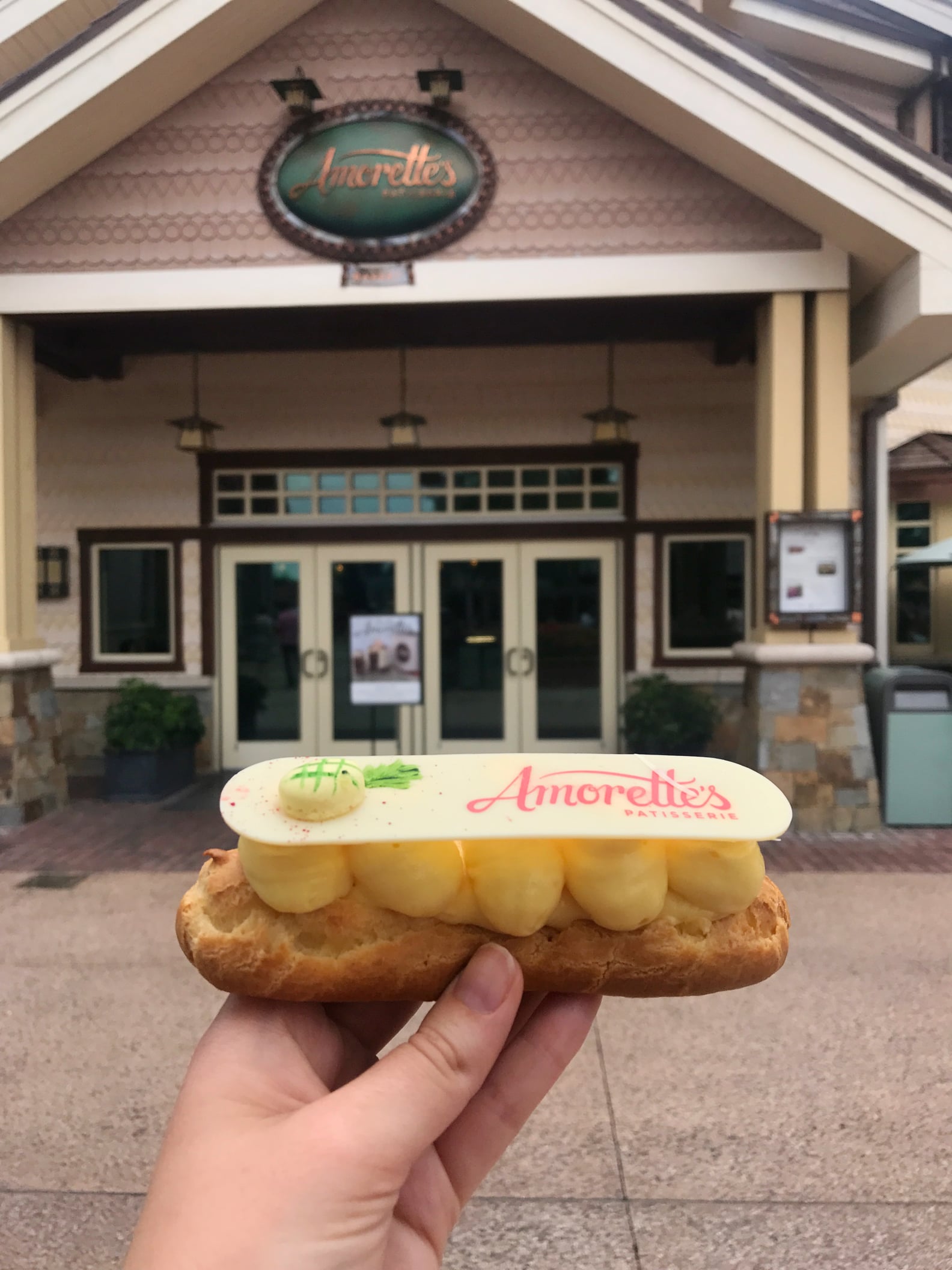 Pineapple Eclairs at Disney Springs Amorette's Patisserie | PS Food