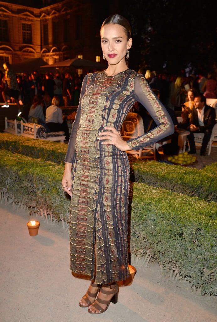 Jessica Alba Paris Fashion Week Style | POPSUGAR Latina