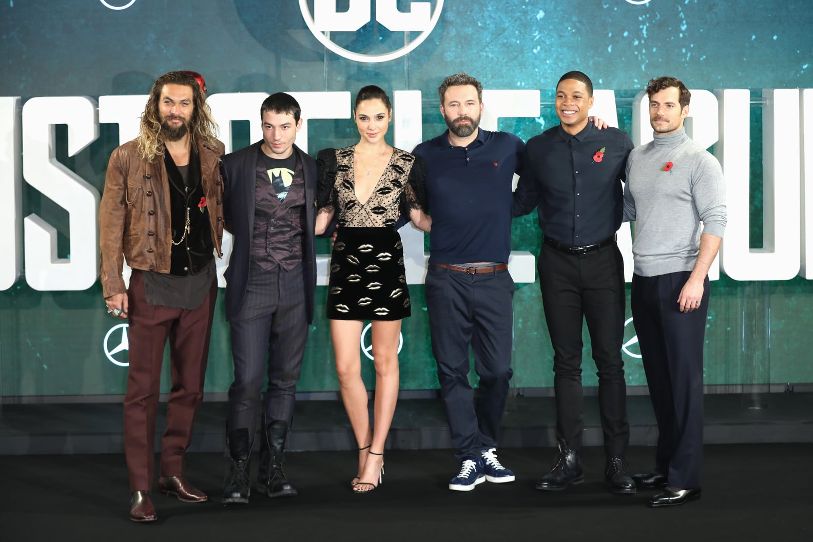 Justice League Cast Out in London November 2017 | POPSUGAR Celebrity