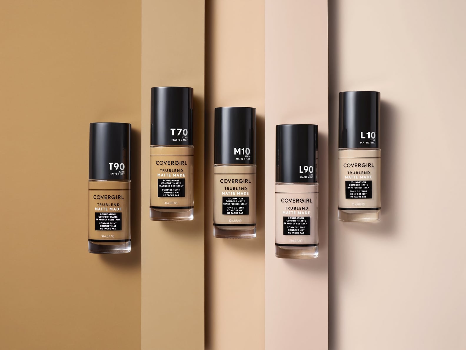 CoverGirl Launches 40 Shades of TruBlend Matte Foundation | PS Beauty