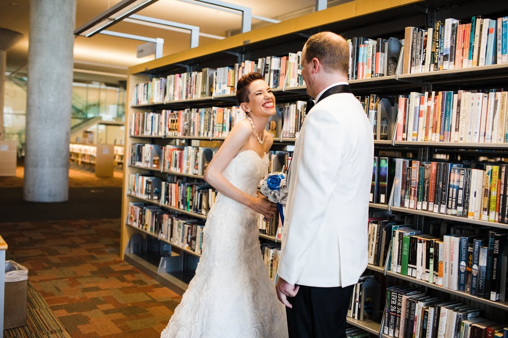 Library Wedding | POPSUGAR Love & Sex