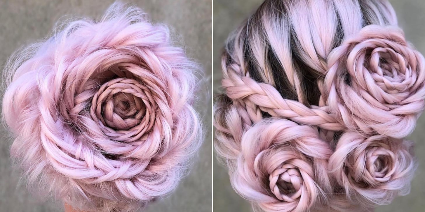 Braided Rose Hairstyle Tutorial | PS Beauty