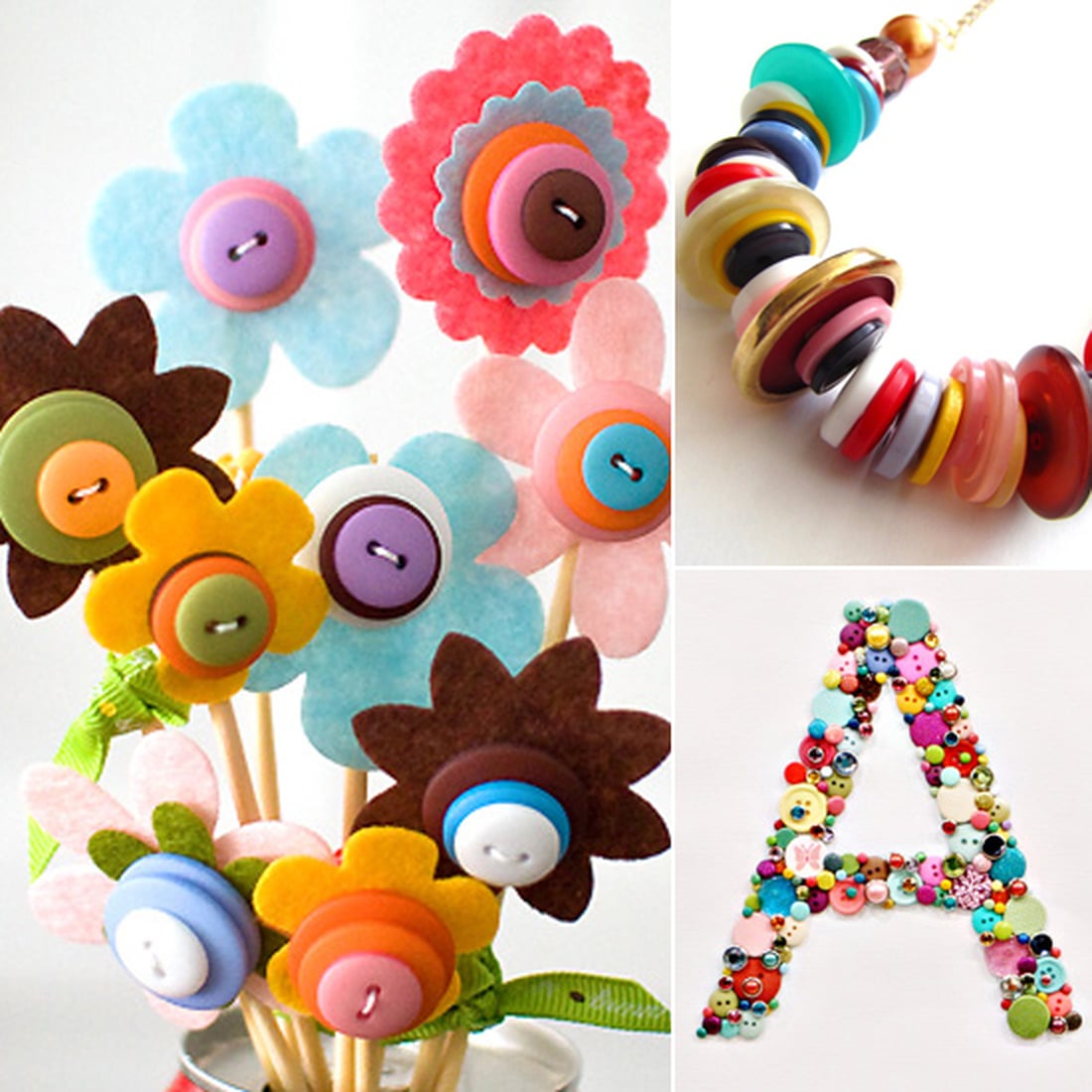 Button Craft Ideas | PS Family