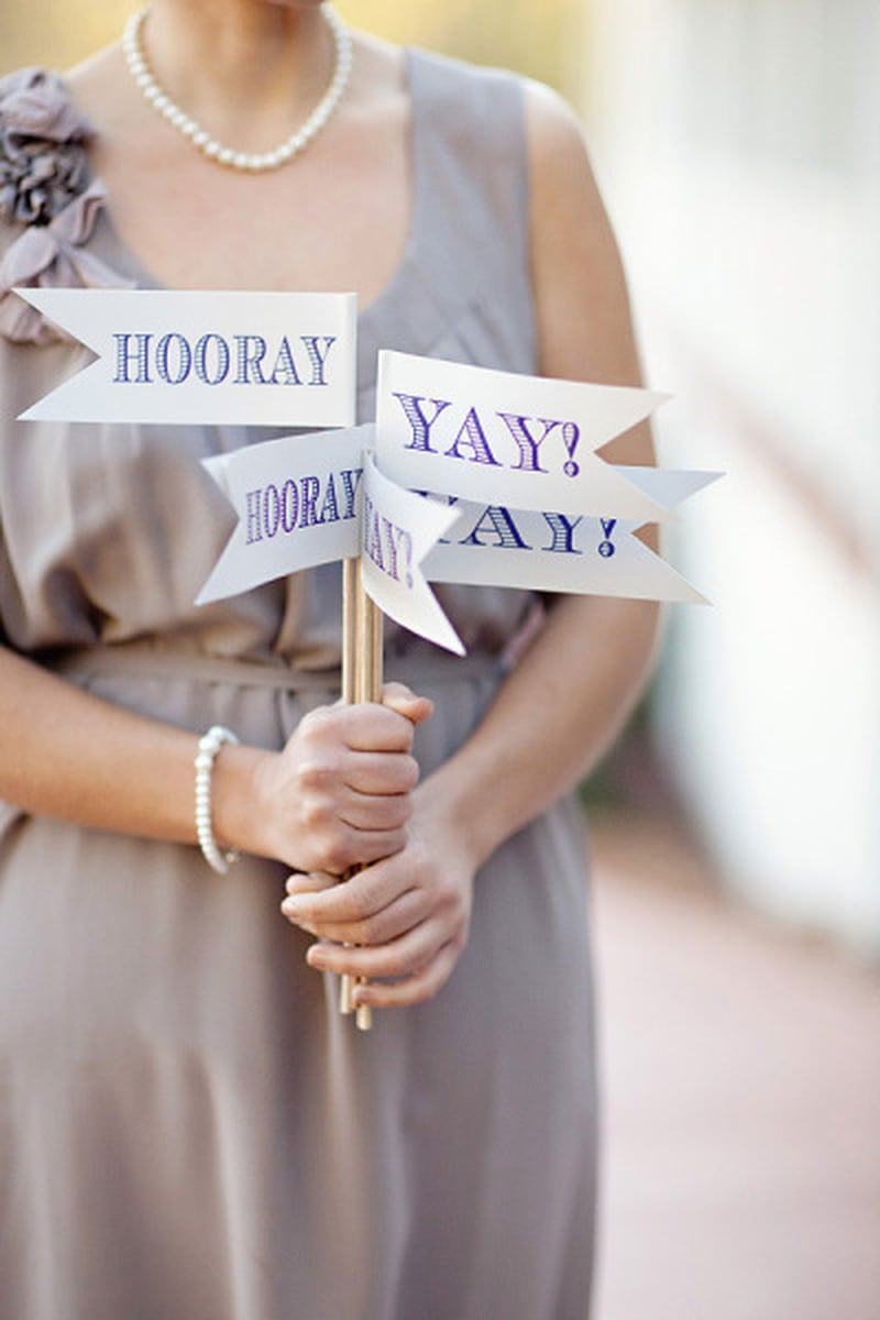 Wedding Decor Ideas With Flags | PS Love