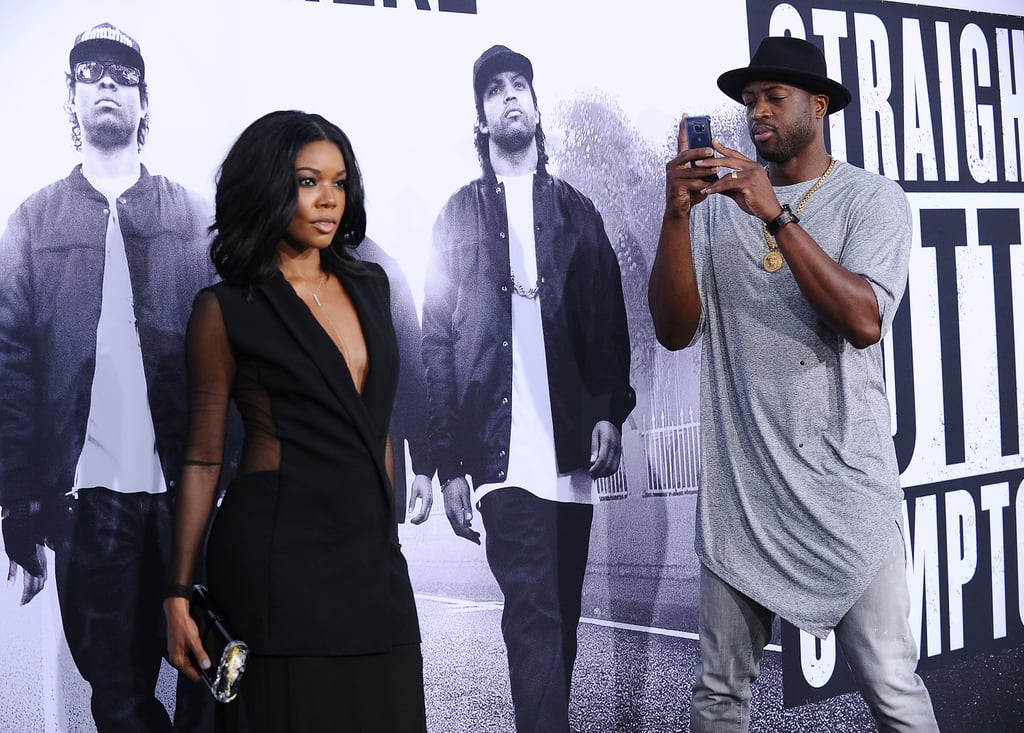 Gabrielle Union and Dwyane Wade Straight Outta Compton | POPSUGAR Celebrity