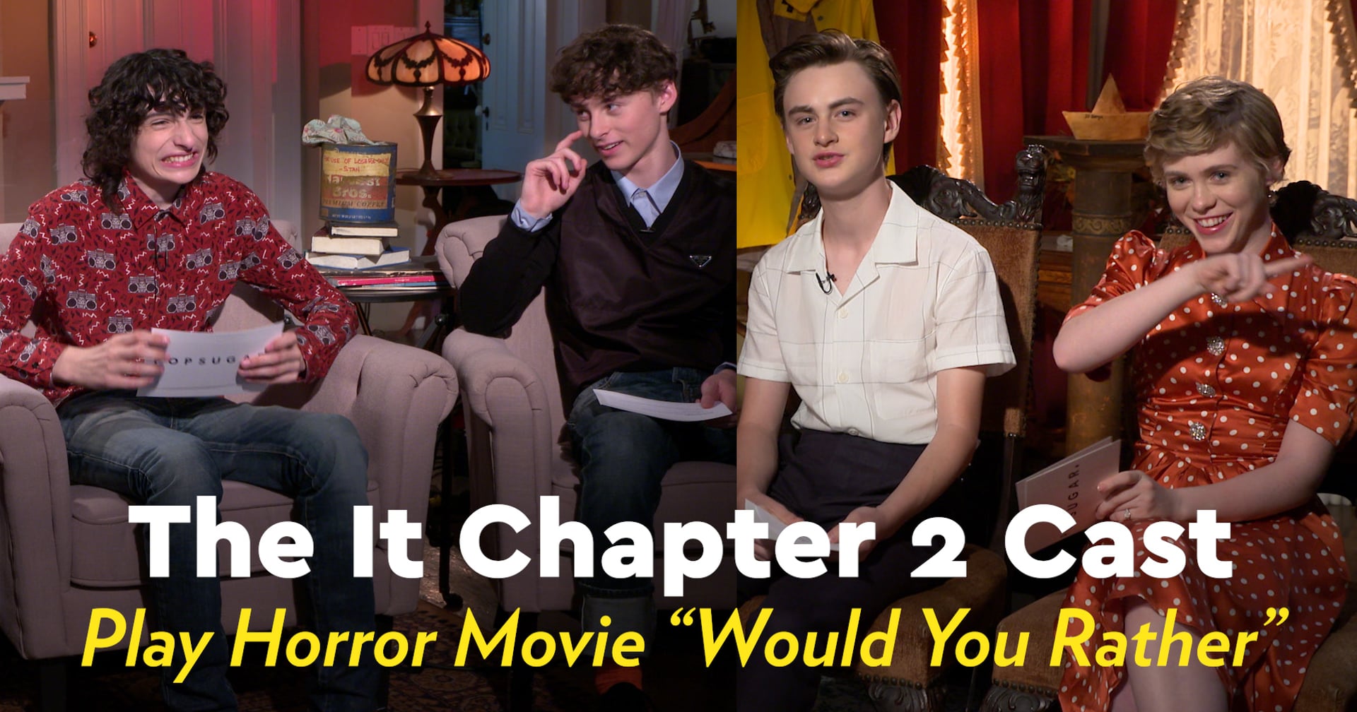 It Chapter 2 Cast Video Interview | PS Entertainment
