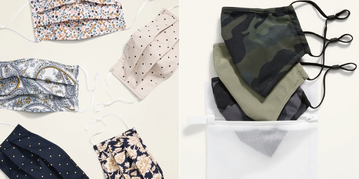 Best New Face Mask Packs From Old Navy | Fall 2021 | PS Smart Living