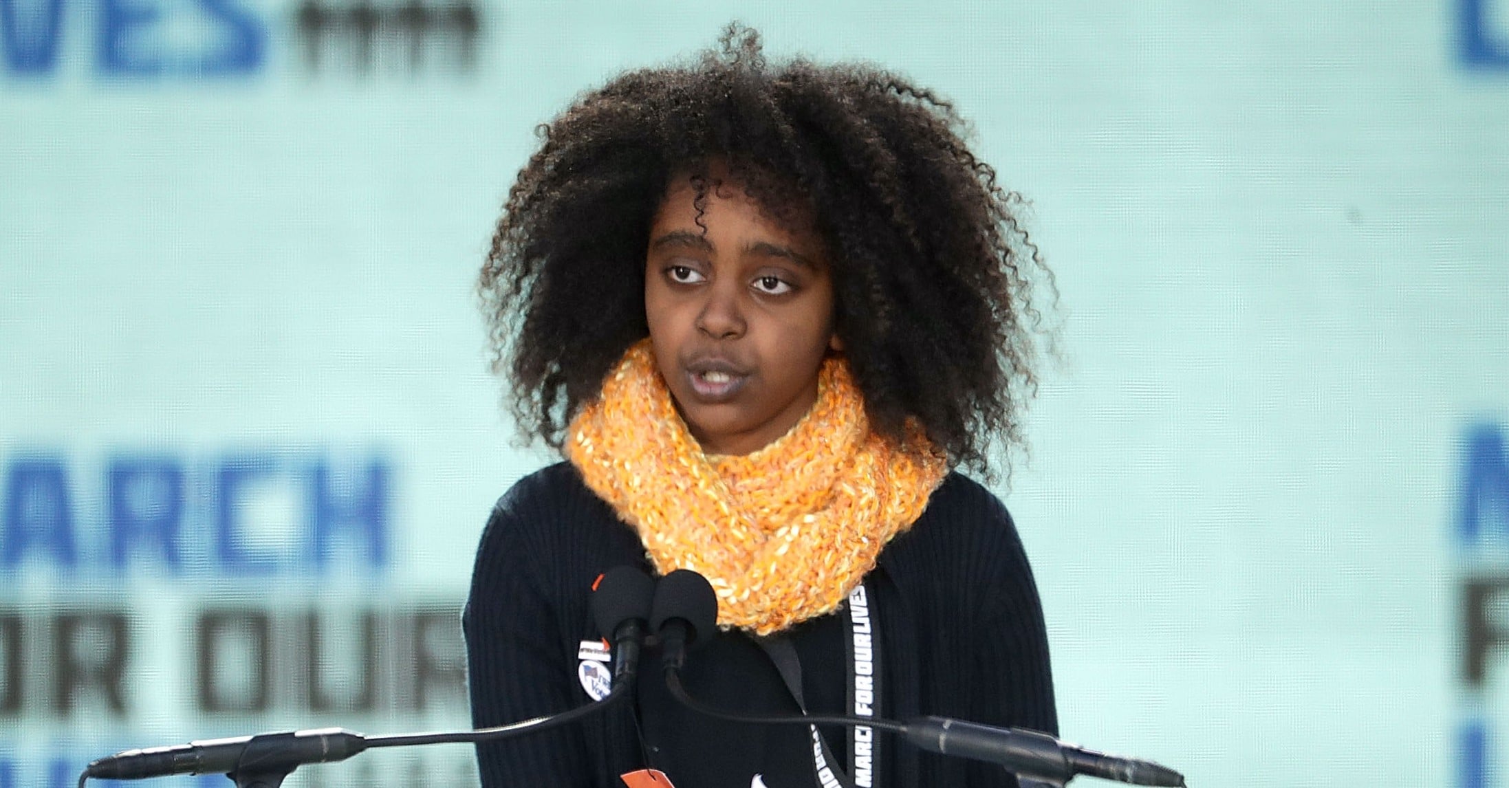 Naomi Wadler March For Our Lives Speech Video March 2018 | POPSUGAR News