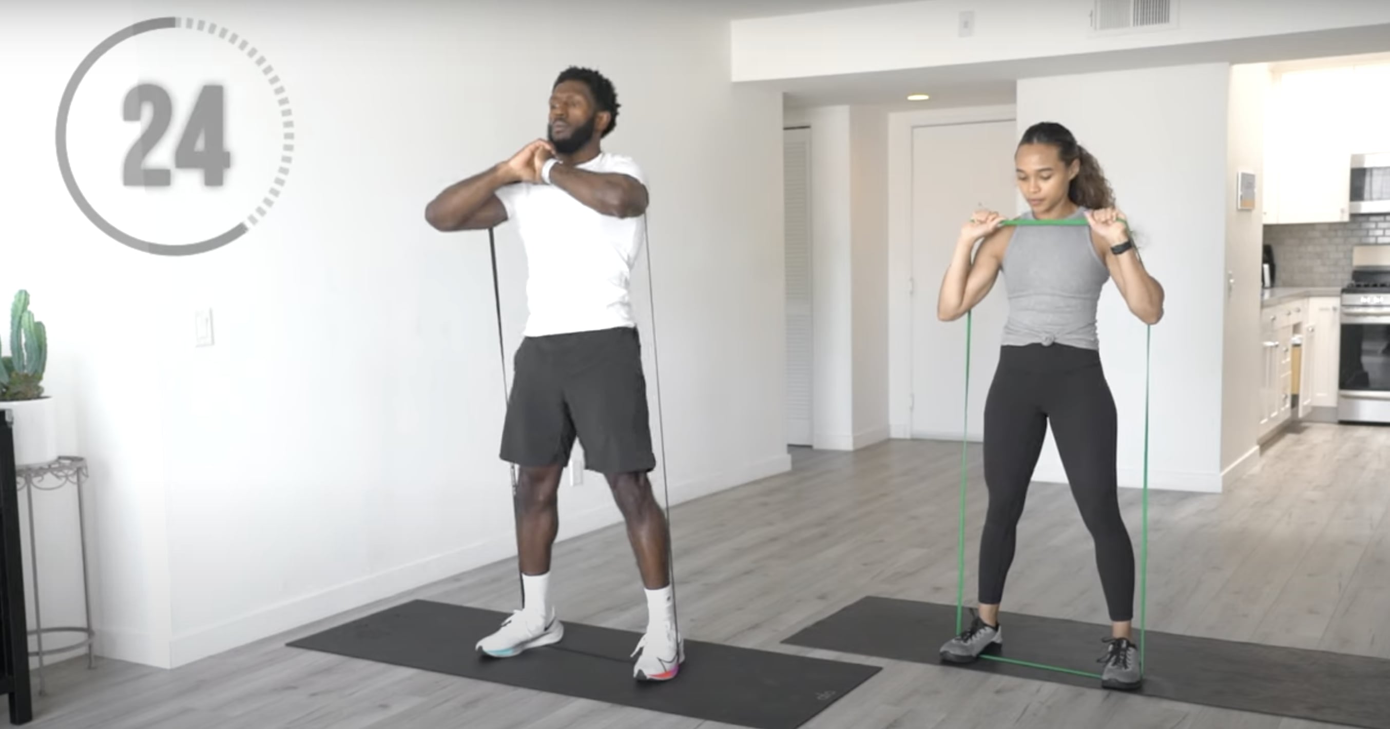 30-Minute Full-Body Resistance-Band Workout | POPSUGAR Fitness