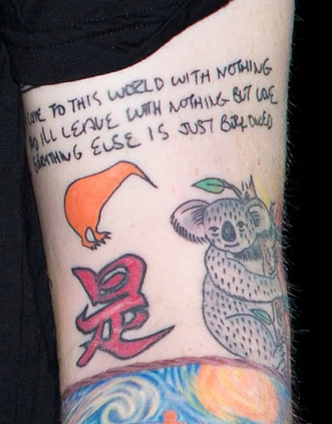 Ed Sheeran's Tattoos | PS Celebrity