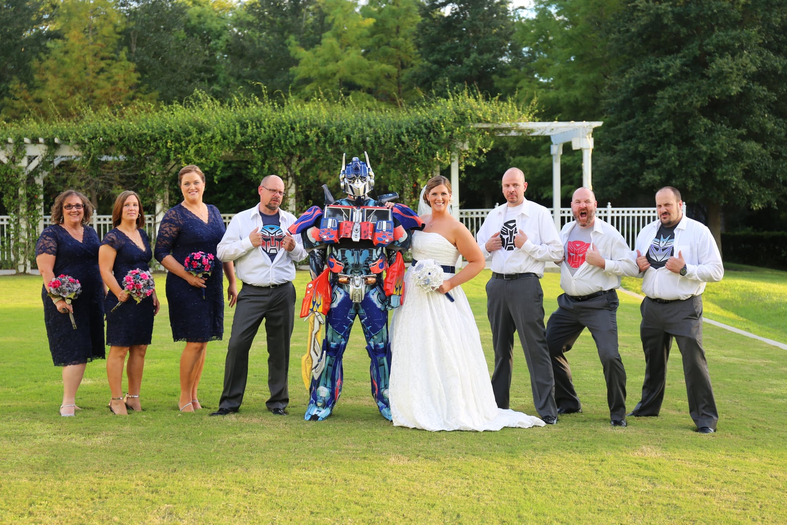 Transformer and Pac-Man Themed Wedding | PS Tech