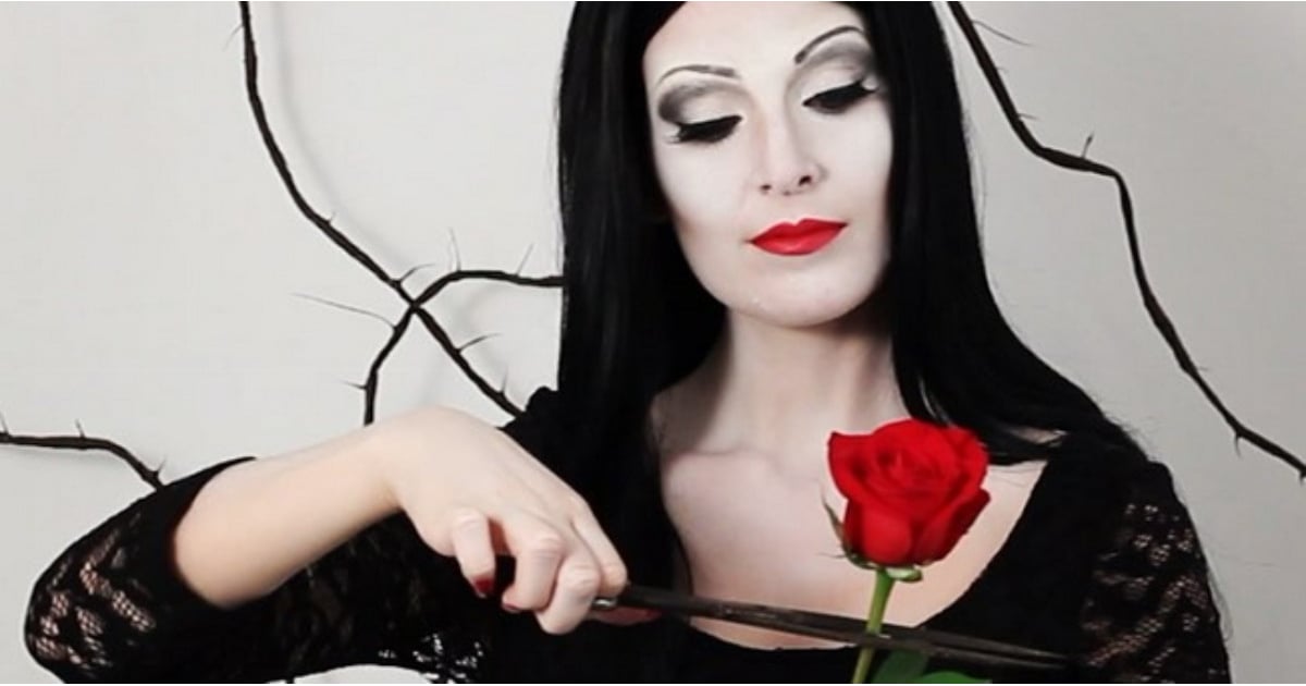 Addams Family Halloween Makeup Ideas | POPSUGAR Beauty