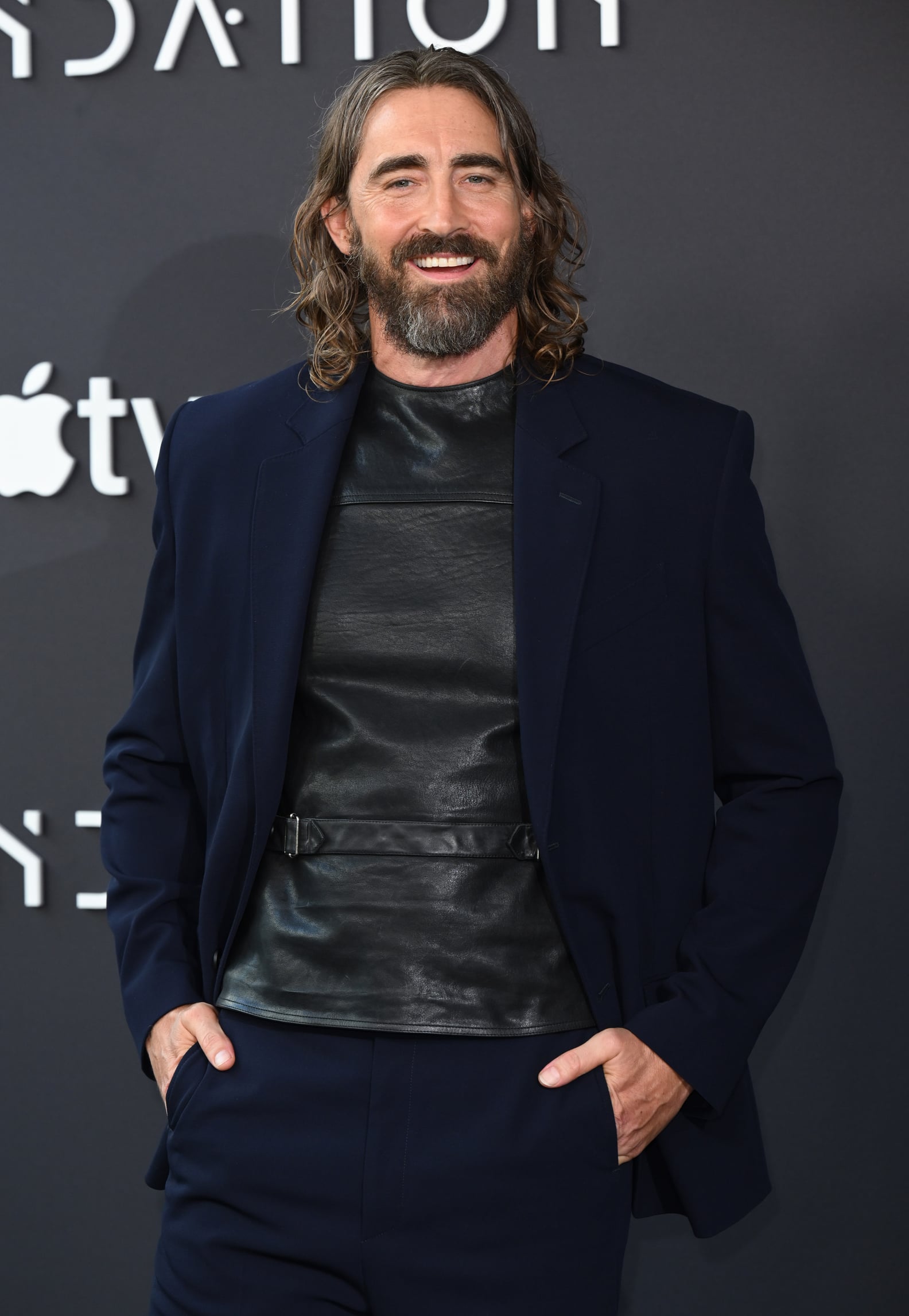 Lee Pace Wears Sleeveless Leather Top to Foundation Premiere | PS Fashion