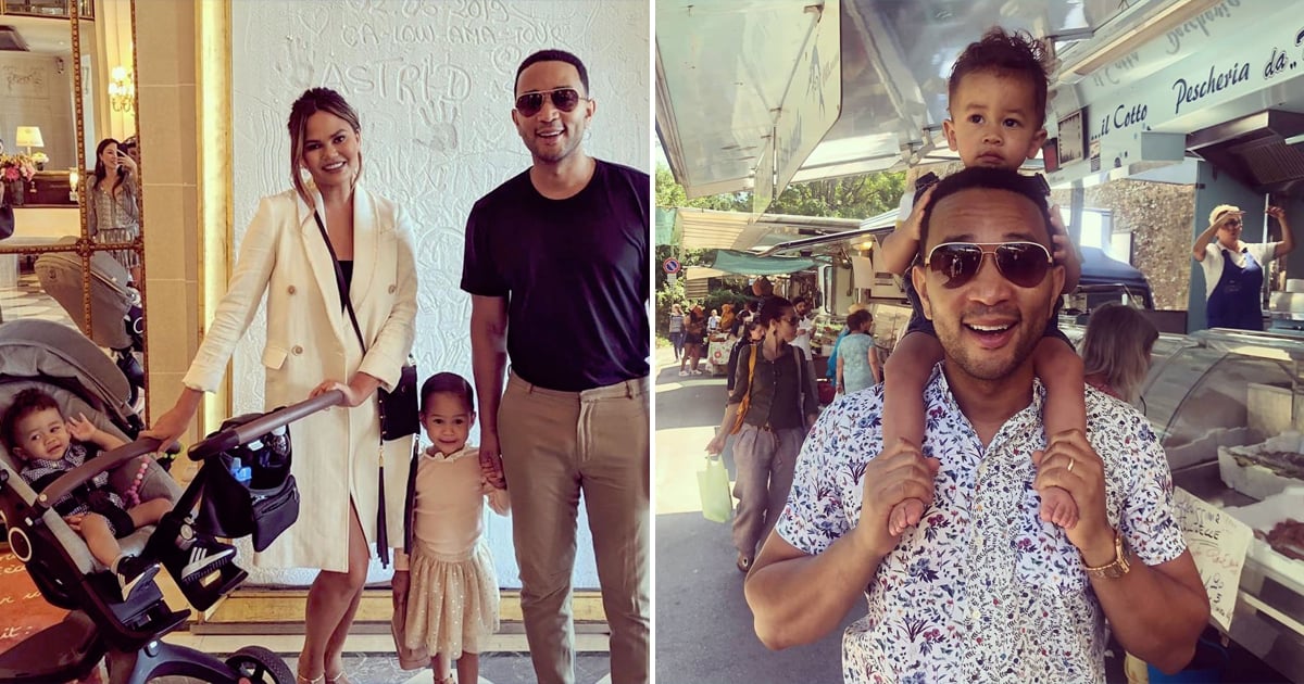 Chrissy Teigen John Legend Family Vacation in Europe 2019 | POPSUGAR ...