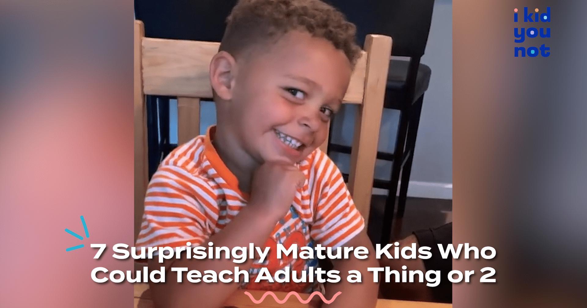 Video of Funny Mature Kids | I Kid You Not | PS Family