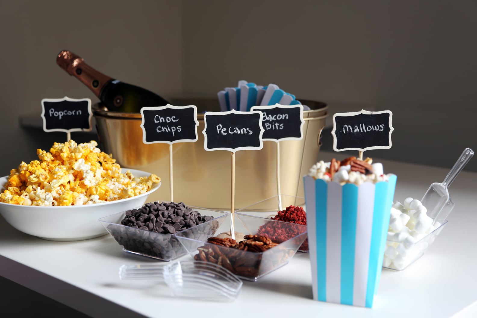 How to Set Up a DIY Popcorn Bar | PS Food