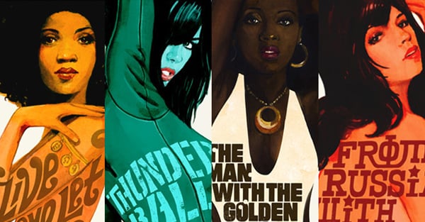 Bond Girl Illustrations | PS Love