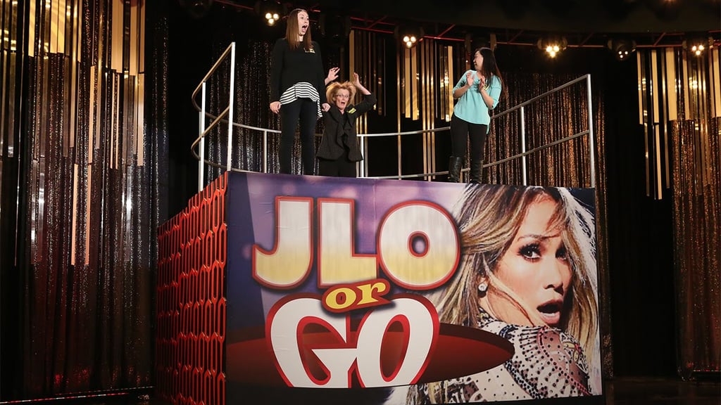 Jennifer Lopez Playing Games on The Ellen DeGeneres Show | POPSUGAR Latina