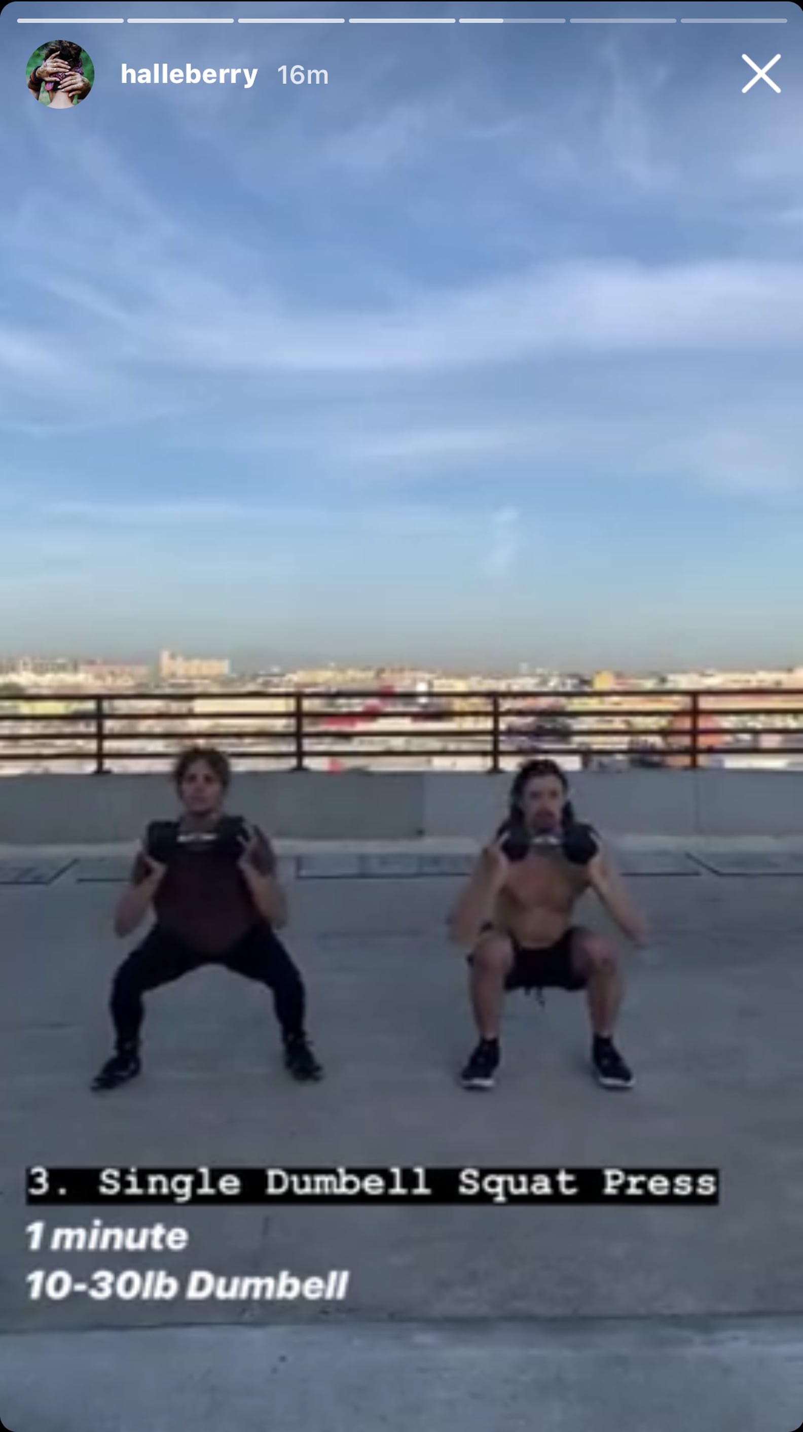 Halle Berry's Full-Body Workout: Strength and Cardio Circuit | PS Fitness