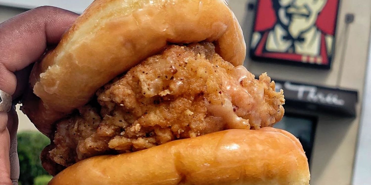 KFC Launching Fried-Chicken Doughnut Sandwiches Nationwide | PS Food