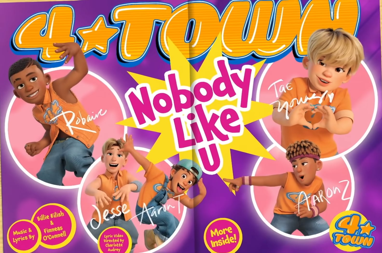 Turning Red's 4*Town: Member Names, Voice Actors, and More | PS ...