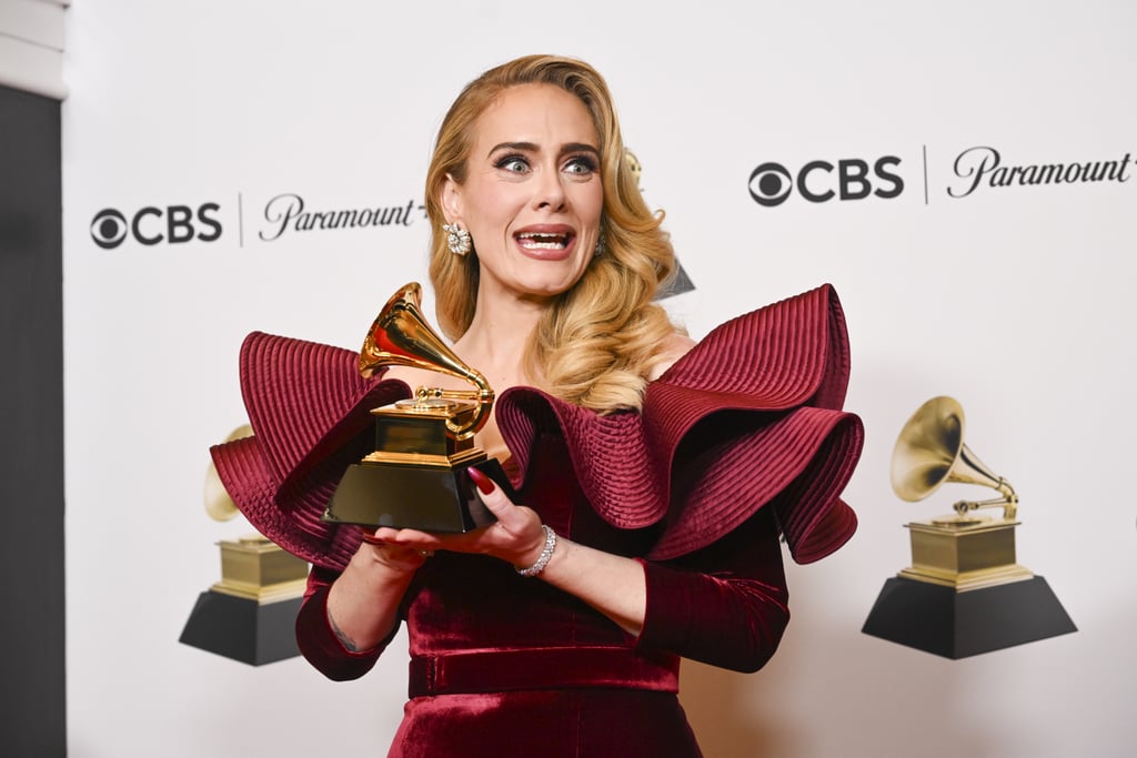 Adele Reacts to SZA Marine Biology Fun Fact at Grammys 2023 | POPSUGAR ...