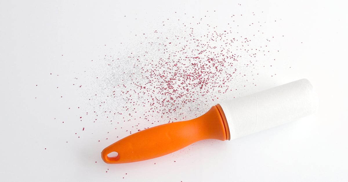 How to Clean Up Glitter | PS Smart Living