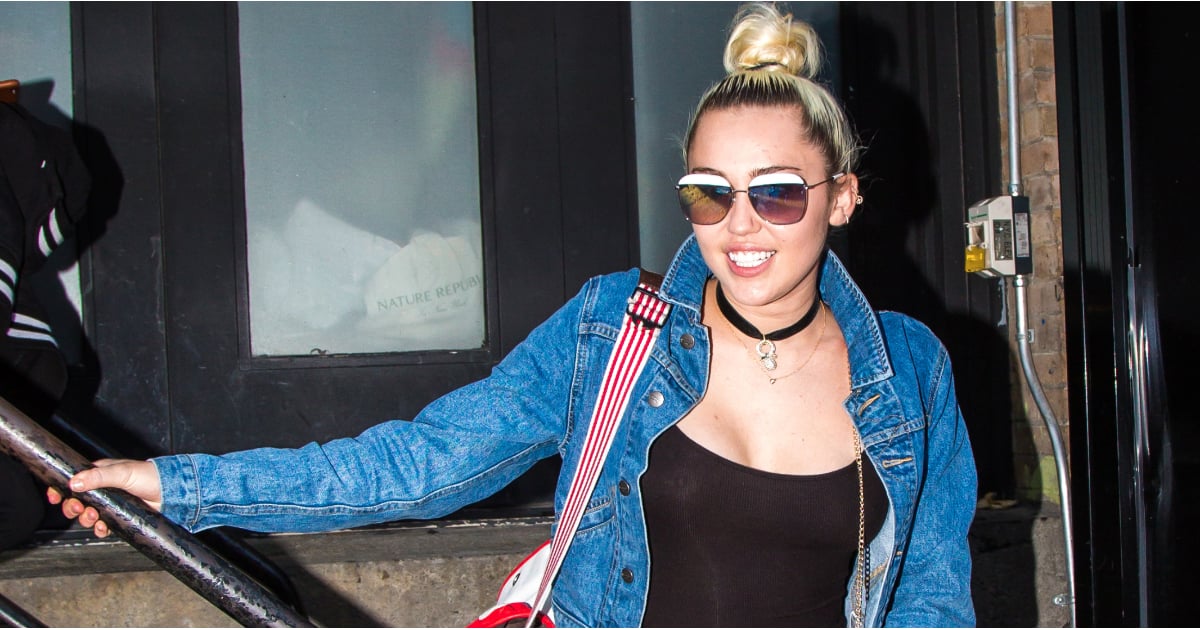 Miley Cyrus's Patterned Pants June 2016 | POPSUGAR Fashion